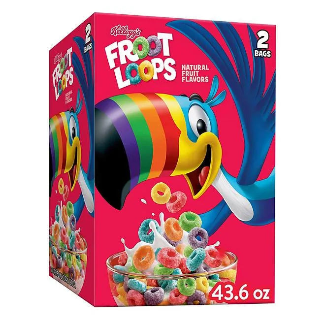 Shop Kellogg's Froot Loops Cereal for kids (2 Pack) in Kenya — ShopUSA - Kenya
