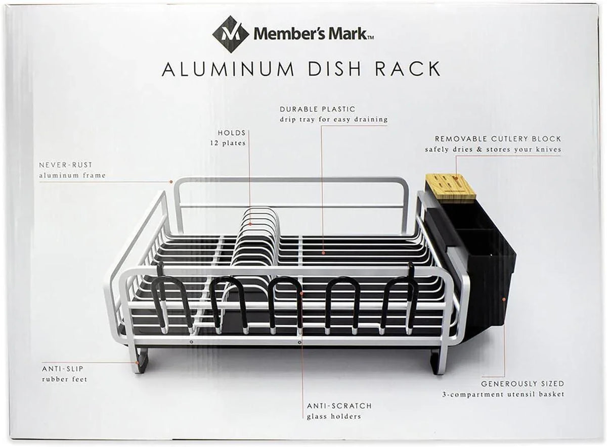 Member's Mark Aluminum Dish Rack — ShopUSA - Kenya