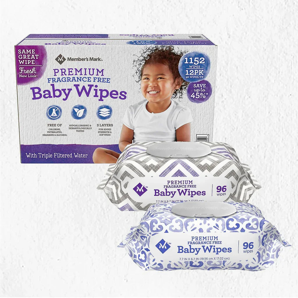 Shop Member's Mark Fragrance Free Baby Wipes in Kenya — ShopUSA - Kenya