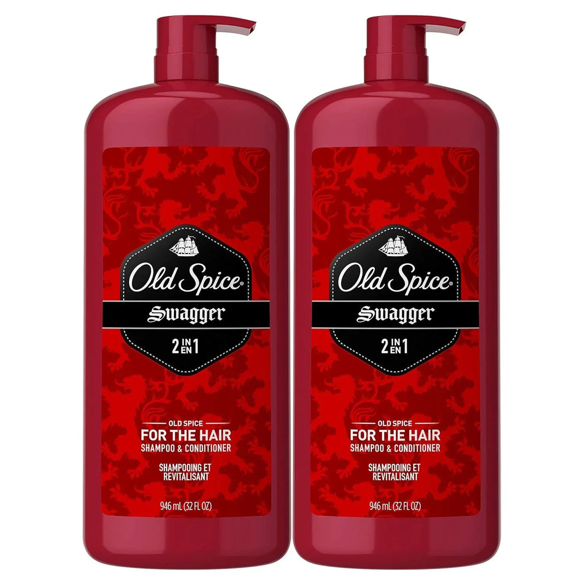 Shop Old Spice Swagger 2in1 Shampoo & Conditioner for Men, 22 Fl Oz, 21 ...