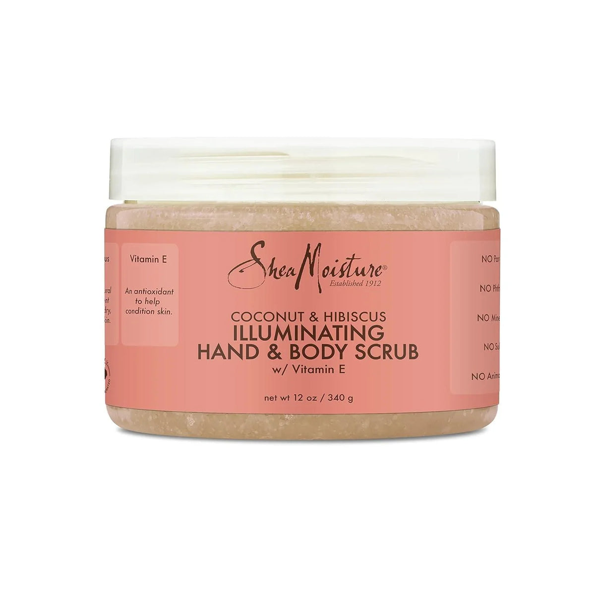 SheaMoisture Body Scrub Illuminating Coconut and Hibiscus — ShopUSA - Kenya